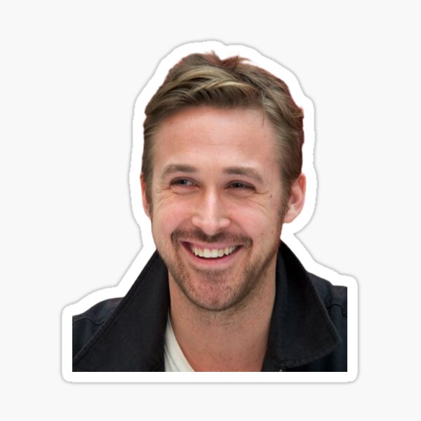 "ryan gosling " Sticker for Sale by panpan10 | Redbubble
