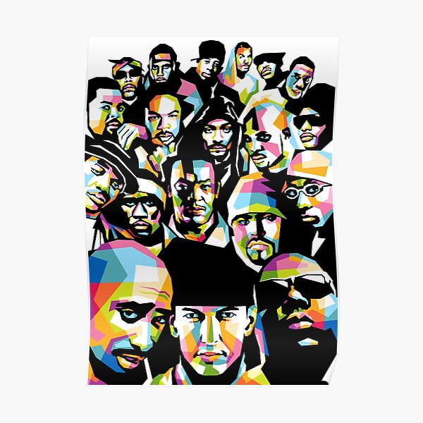 "Wpap Rapper" Poster for Sale by ArdianArt | Redbubble