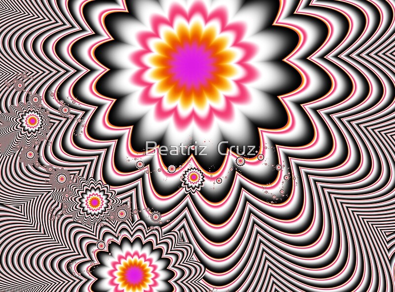 "Hypnotizing Flowers " by Beatriz Cruz | Redbubble