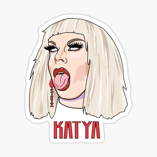 "katya wek" Sticker for Sale by gerstand | Redbubble