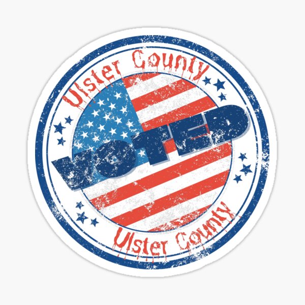 "Ulster County I Voted " Sticker for Sale by MckennaMosciski | Redbubble