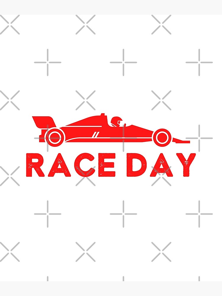 "Vintage Race Day Racing Car Motorsport - Motor Race Fans" Poster for ...