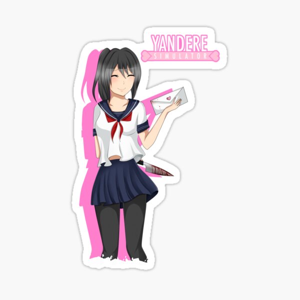 "Yandere Simulator funny" Sticker for Sale by Edmonds07 | Redbubble