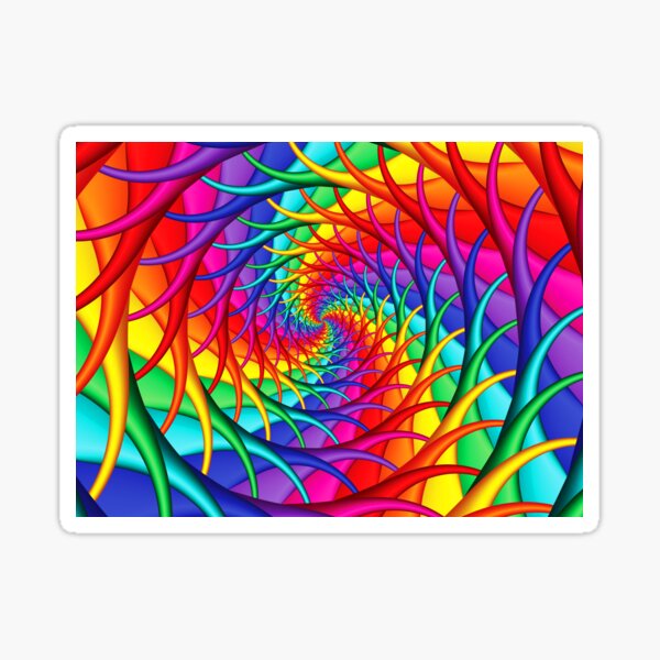 "Rainbow Roots " Sticker for Sale by bettycruz | Redbubble