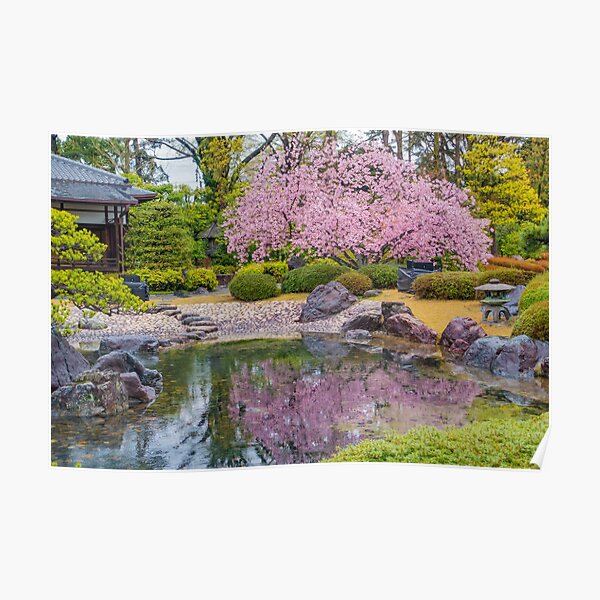 Garden Japanese Landscape Posters | Redbubble
