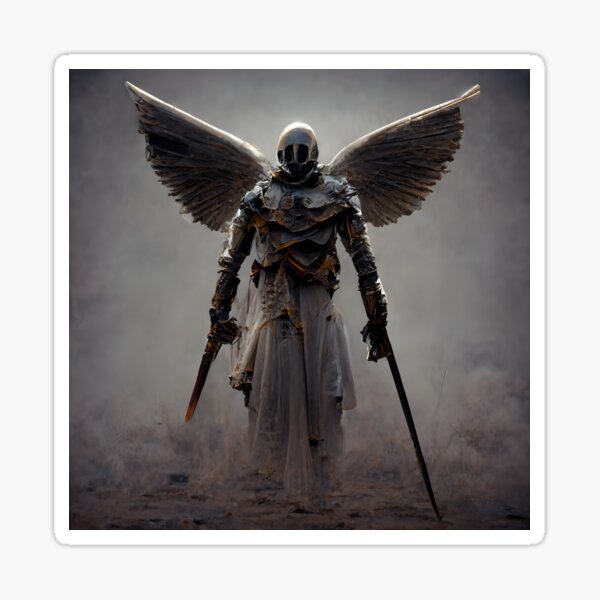"Michael the archangel" Sticker for Sale by ai1art | Redbubble