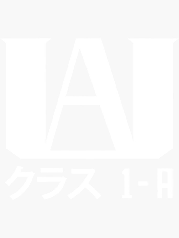 "Ua high student (my hero academia) art" Sticker for Sale by ...