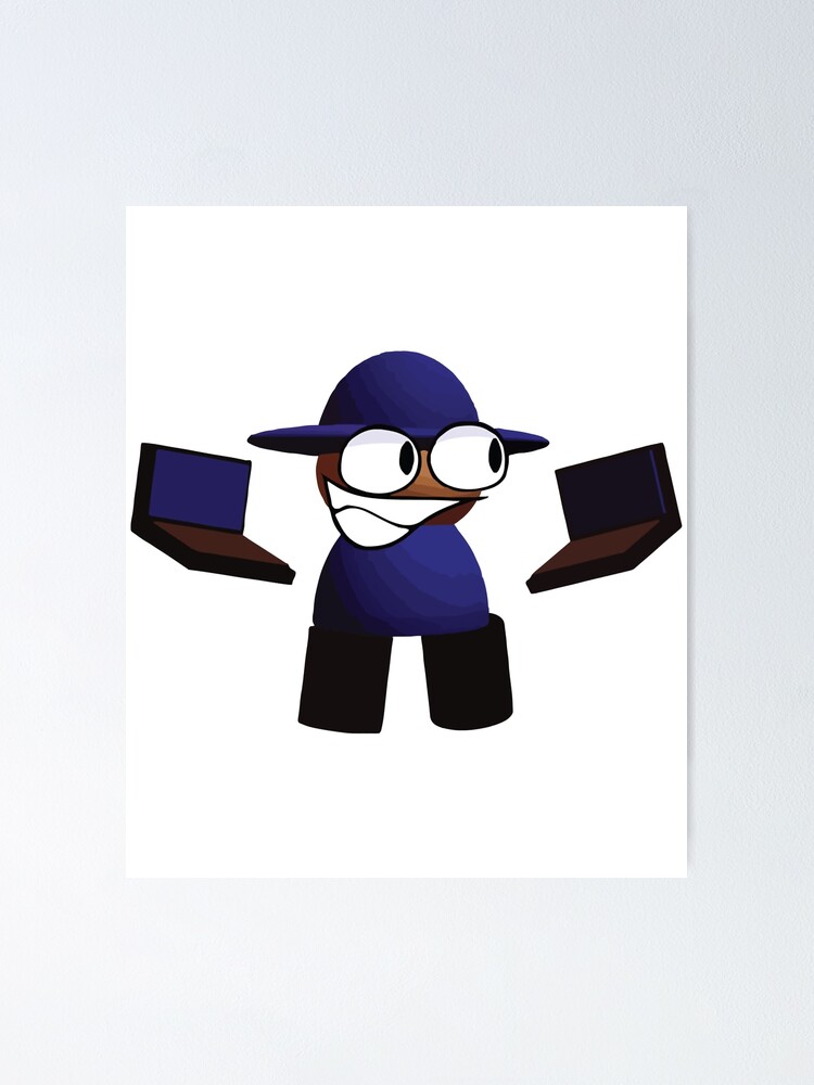 "Bombu fnf" Poster for Sale by GuldStones | Redbubble