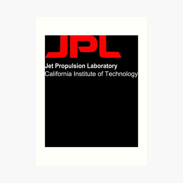 "Jet Propulsion Laboratory (JPL) Logo " Art Print for Sale by ...