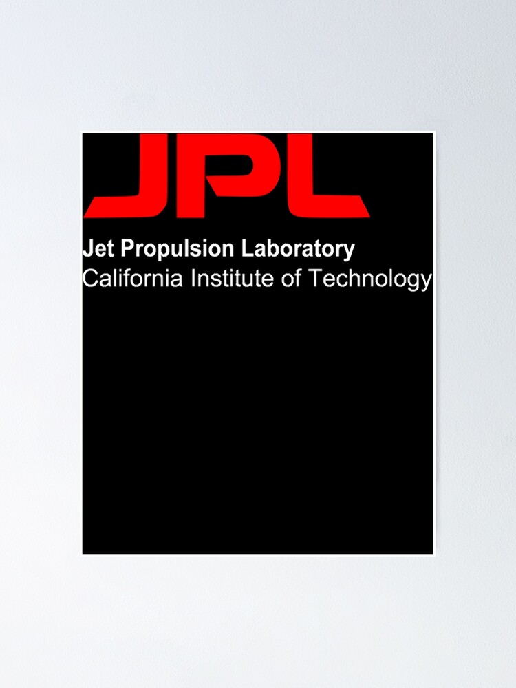 "Jet Propulsion Laboratory (JPL) Logo " Poster for Sale by ...