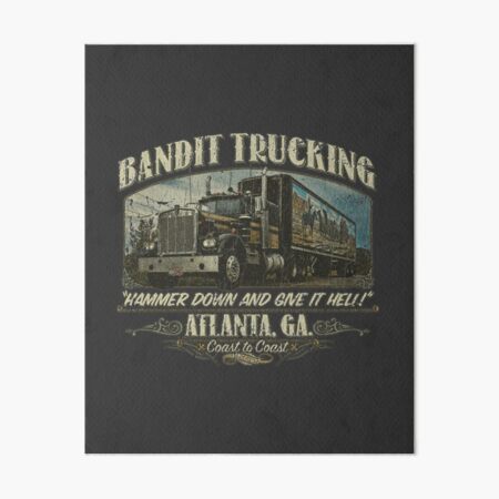 "Bandit Trucking 1977" Art Board Print for Sale by Santoro35976 | Redbubble