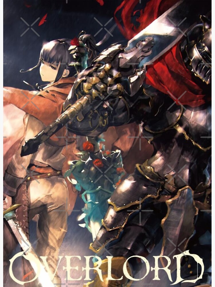 "OVERLORD " Sticker for Sale by zathworkart | Redbubble