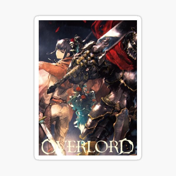 "OVERLORD " Sticker for Sale by zathworkart | Redbubble
