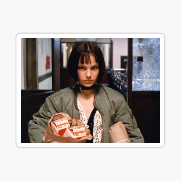 "leon the professional " Sticker for Sale by ellizzz | Redbubble