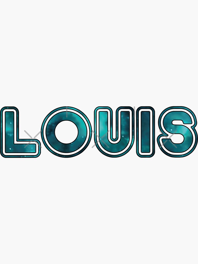 "LOUIS Name II - My name is LOUIS - typography name - Galaxy Vibe ...