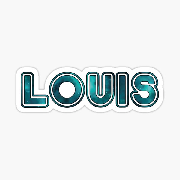"LOUIS Name II - My name is LOUIS - typography name - Galaxy Vibe ...