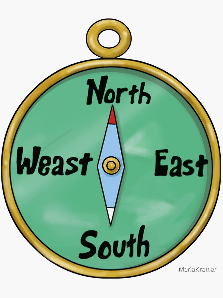 "I thought you said Weast" Sticker for Sale by MariaKramer | Redbubble