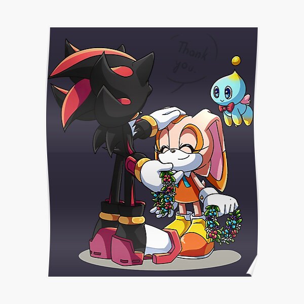 "Beautiful Model Shadow The Hedgehog Retro Vintage" Poster for Sale by ...