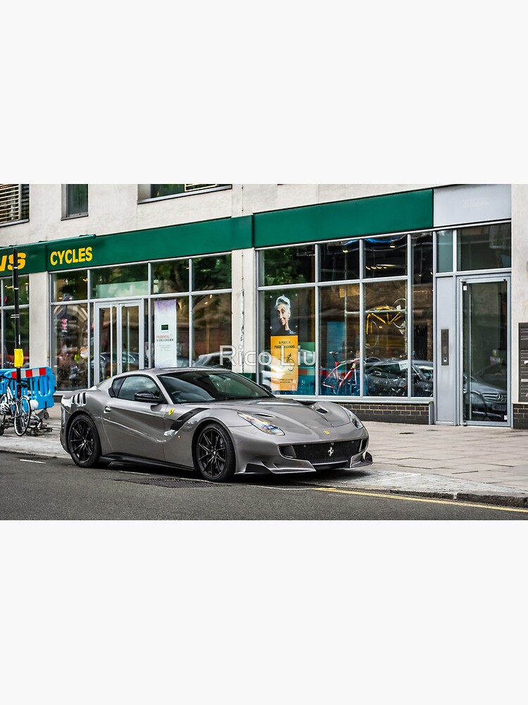 "Ferrari F12 TDF" Metallbild von ricoliu | Redbubble