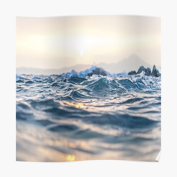 "Blue ocean " Poster for Sale by TheCoolGuys | Redbubble