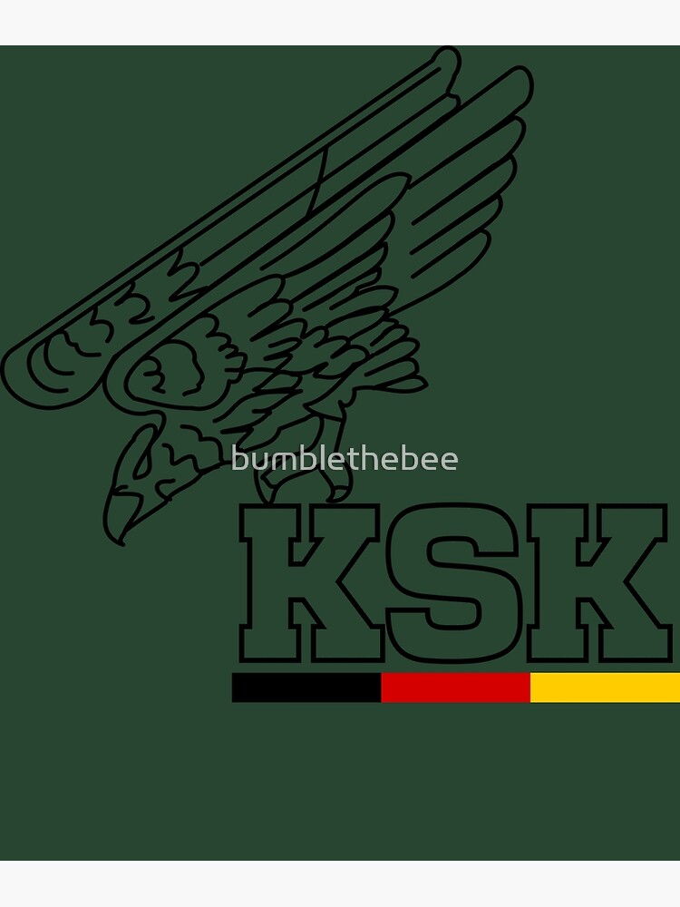 "KSK " Canvas Print for Sale by bumblethebee | Redbubble
