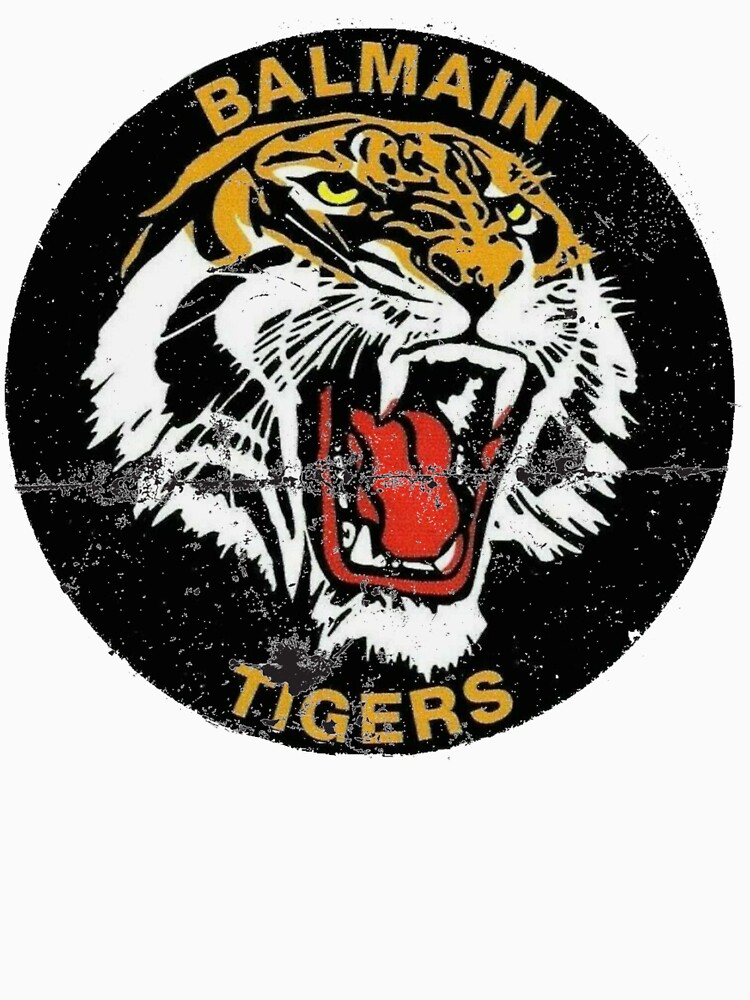 "RETRO BALMAIN TIGERS TEE" Essential T-Shirt for Sale by Harbidge ...