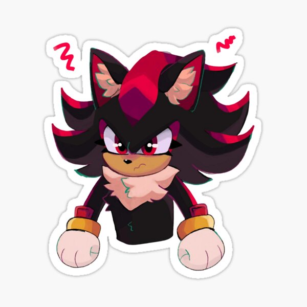 "Funniest Shadow The Hedgehog Idol Gifts Fot You" Sticker for Sale by ...