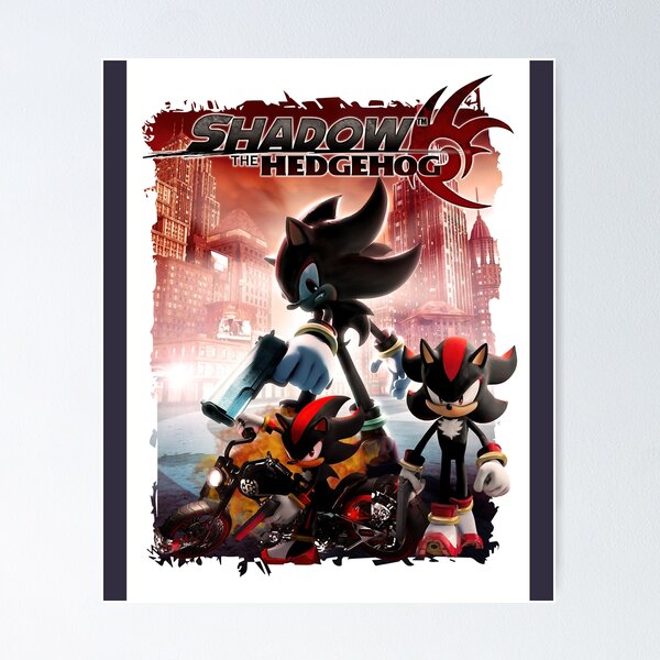 Shadow The Hedgehog Best Posters for Sale | Redbubble