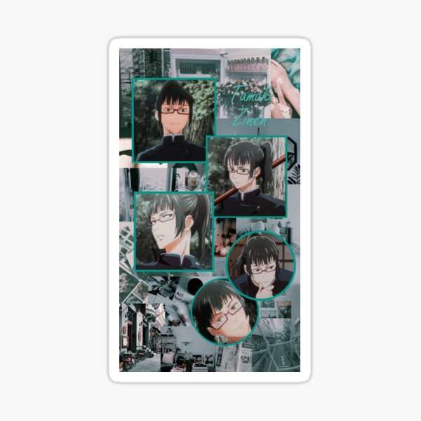 "Maki Zenin Aesthetic" Sticker for Sale by BerserkerArmy | Redbubble