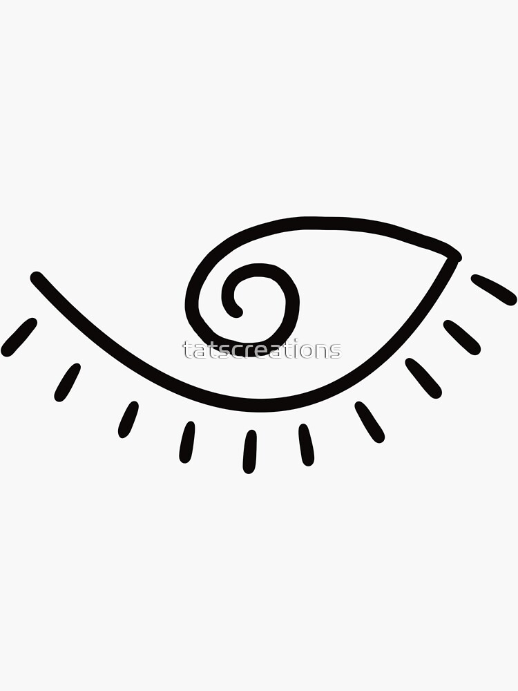 "Aesthetic evil eye " Sticker for Sale by tatscreations | Redbubble