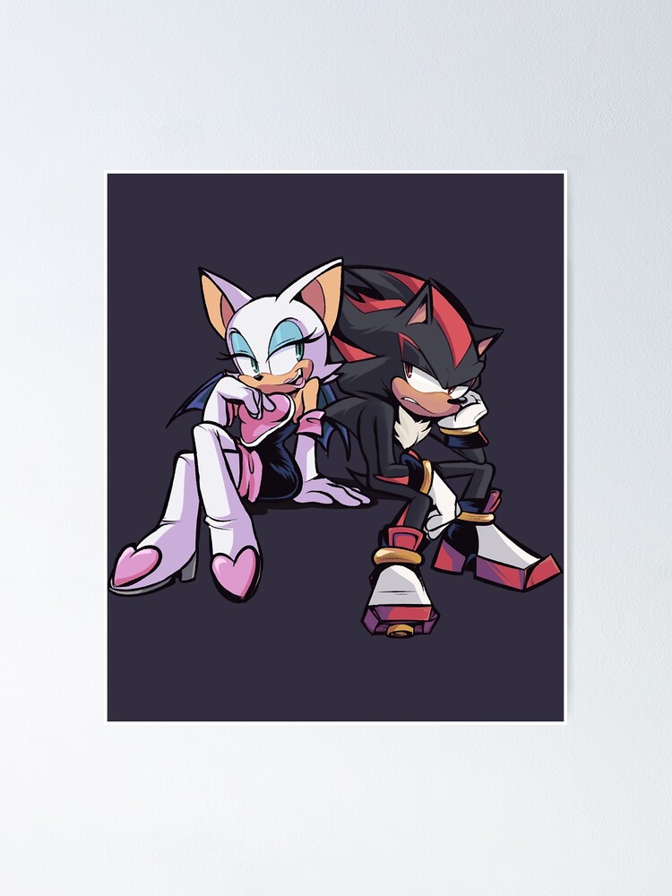 "Gift For Men Shadow The Hedgehog Retro Vintage" Poster for Sale by ...