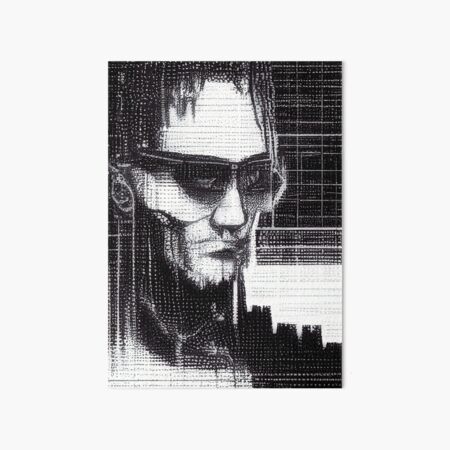 "ASCII art of a hacker 4" Art Board Print for Sale by CEVmemories ...