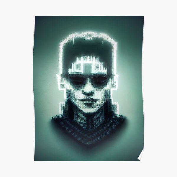 "ASCII art of a hacker 6" Poster for Sale by CEVmemories | Redbubble