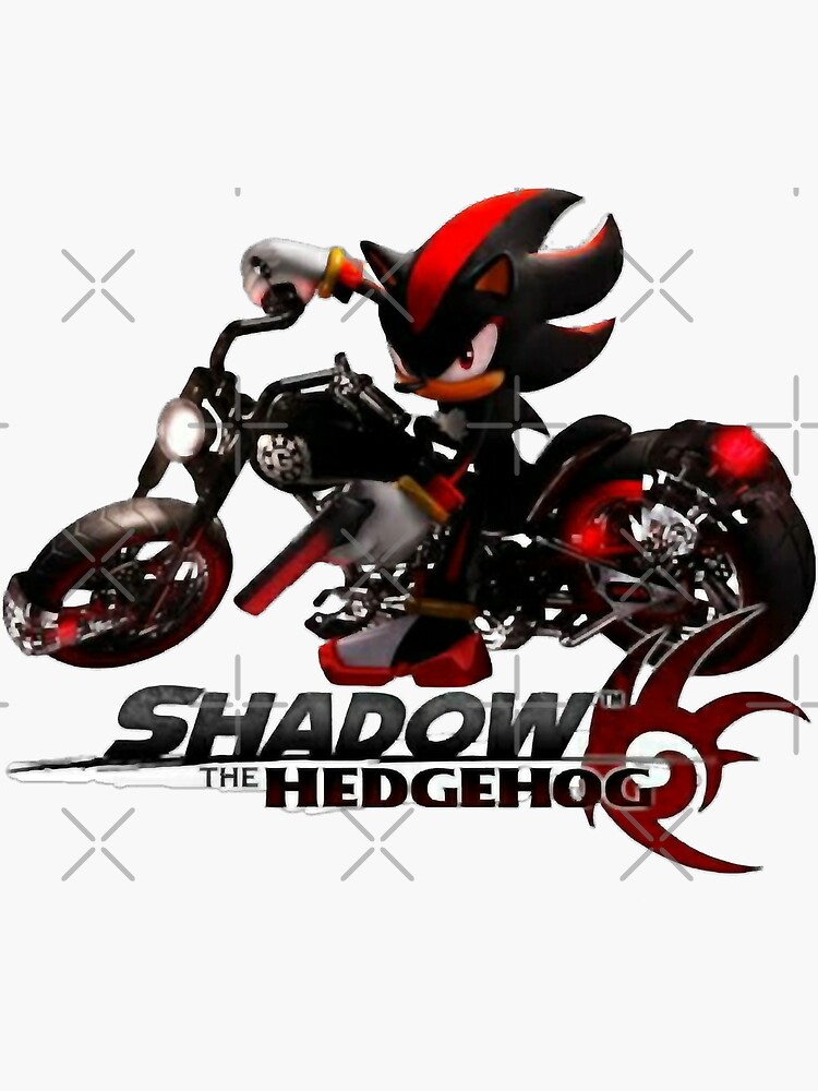 "Mens Funny Shadow The Hedgehog Gift For Everyone" Sticker for Sale by ...