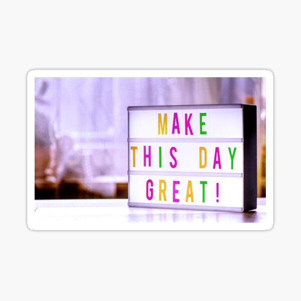 "Motivational Slogan" Sticker for Sale by Amitpanchal | Redbubble