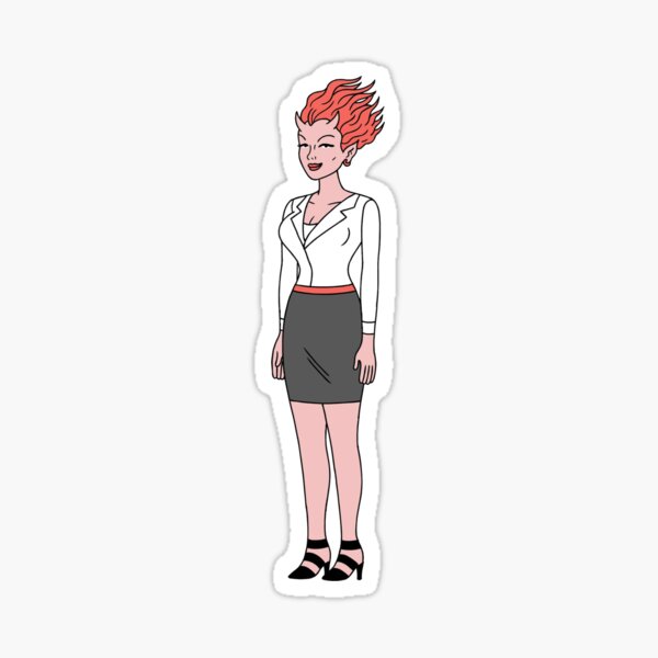 "Devil woman" Sticker for Sale by atama | Redbubble