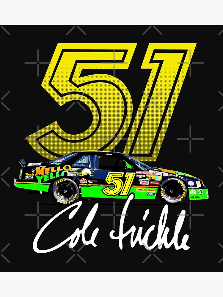 "Cole Trickle 51 90s Nascar movie retro style" Poster for Sale by ...