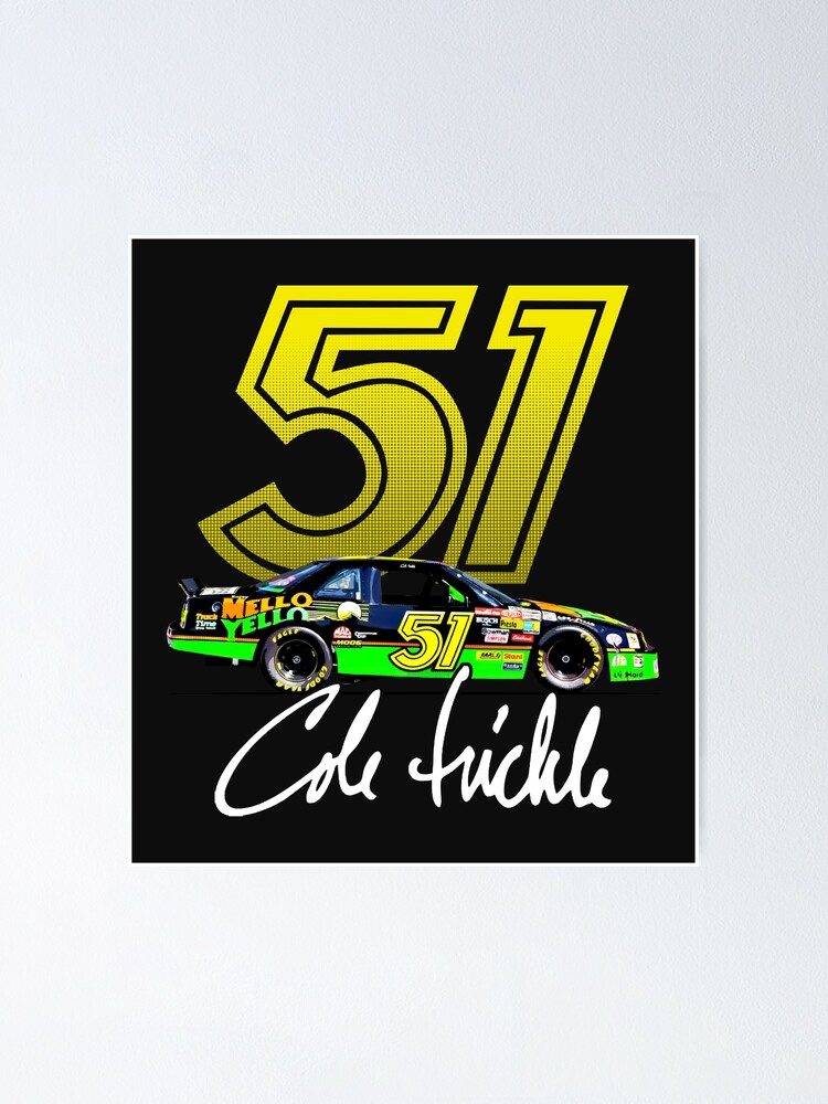 "Cole Trickle 51 90s Nascar movie retro style" Poster for Sale by ...