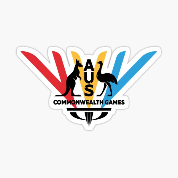 "commonwealth games Australia " Sticker for Sale by NilTeeApparels ...
