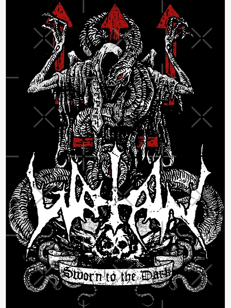 "Sworn to the Dark by Watain - Classic Old School Black Metal" Poster ...