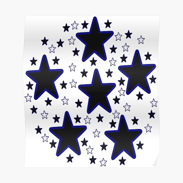 "BEST STAR" Poster for Sale by throneoftrends | Redbubble
