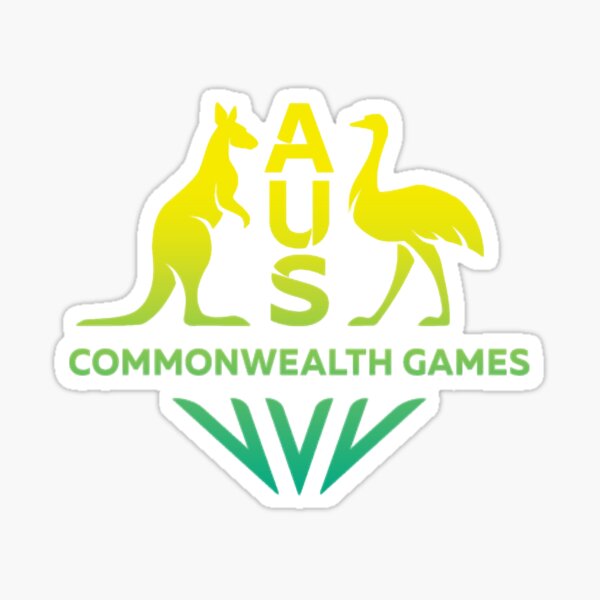 "Commonwealth Games Australia " Sticker for Sale by NilTeeApparels ...