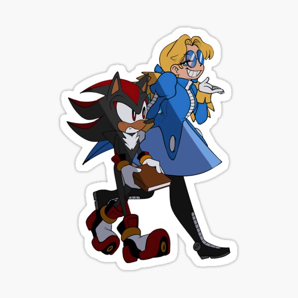 "Small Gifts Shadow The Hedgehog Classic Fans" Sticker for Sale by ...