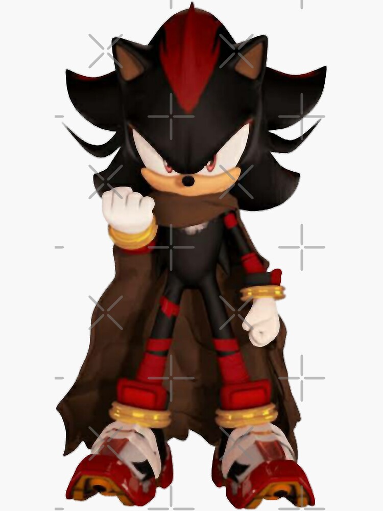"So Funny Shadow The Hedgehog Classic Fans" Sticker for Sale by ...