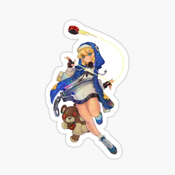 "Guilty Gear Strive Bridget for @triphorse_1" Sticker for Sale by ...