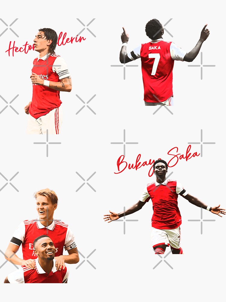 "Arsenal players sticker pack" Sticker for Sale by Truefans | Redbubble