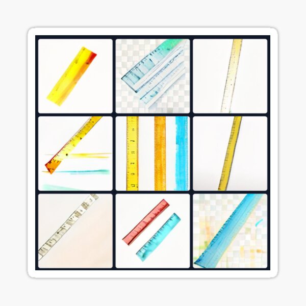 "Ruler Pack" Sticker for Sale by CinderPress | Redbubble