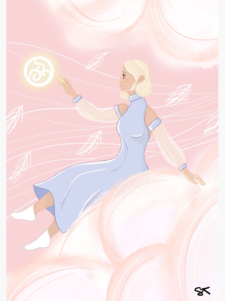 "Air Goddess" Sticker for Sale by Scarletttiana | Redbubble