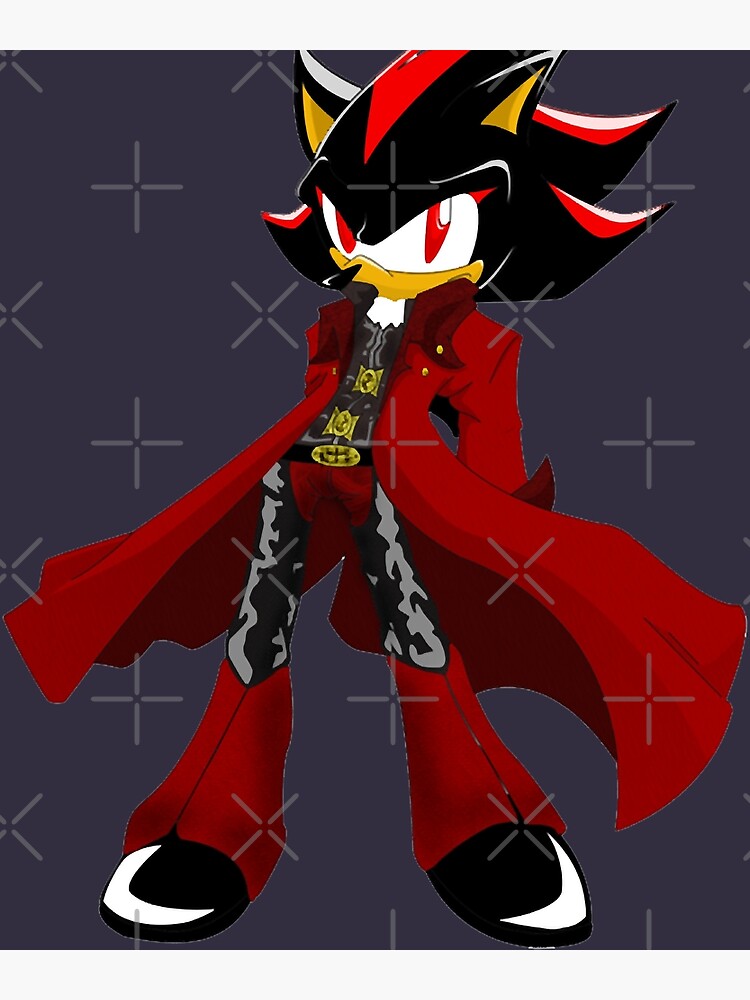 "Vintage Shadow The Hedgehog Gift Movie Fans" Poster for Sale by ...