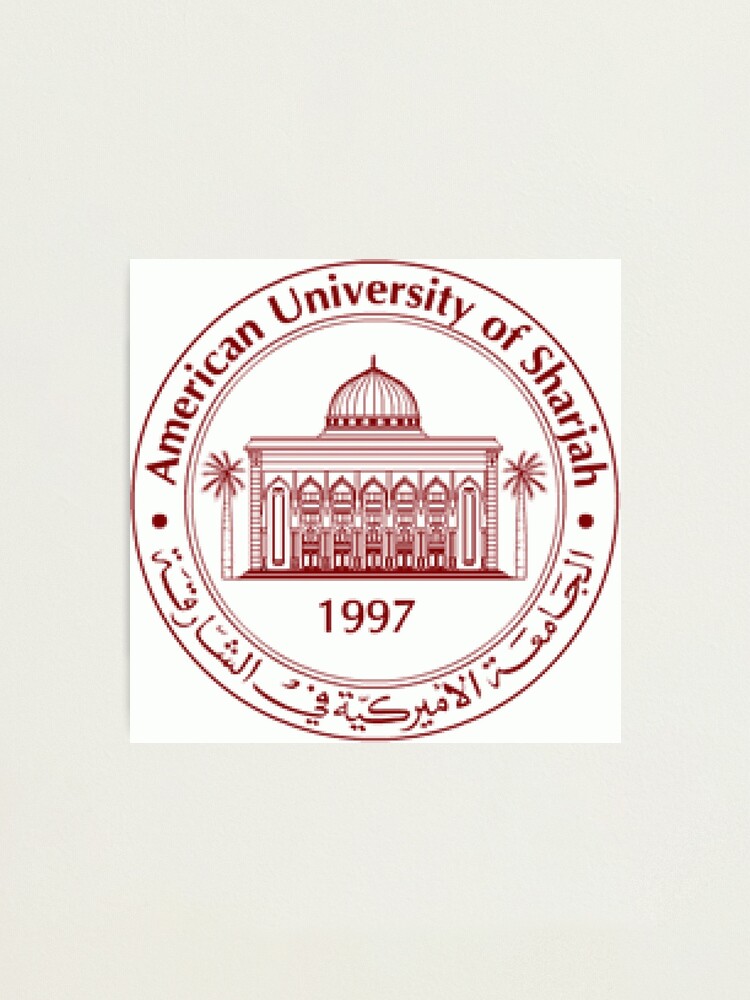 "american university of sharjah" Photographic Print by MeowPow | Redbubble